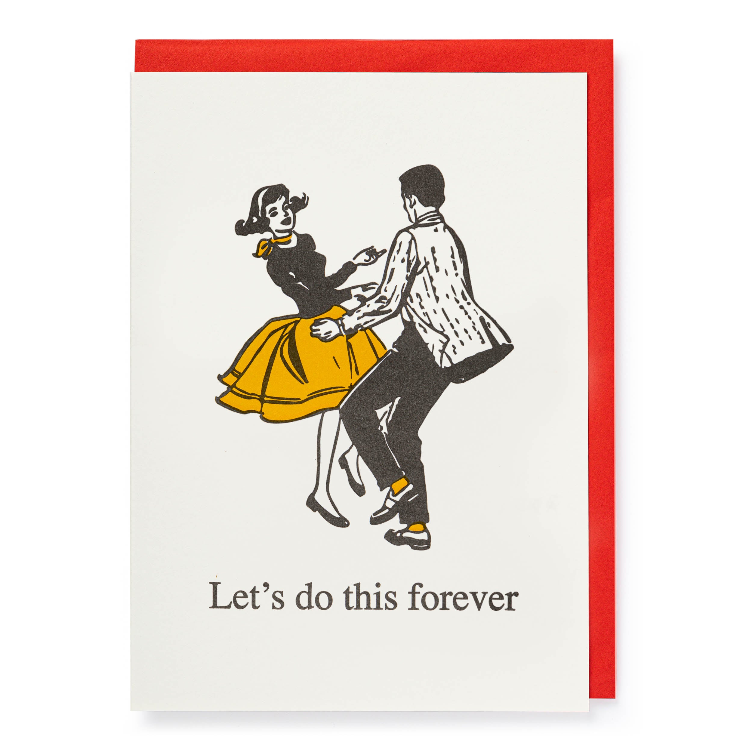 Archivist Gallery Greeting Card - Let's do this forever – HOST concept